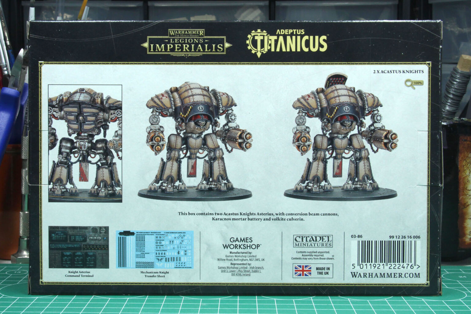 Legions Imperialis – Mechanicum Acastus Knights Asterius « chaosbunker.de