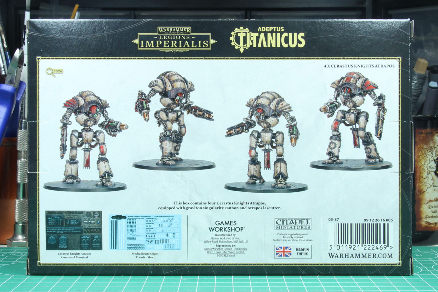 Legions Imperialis – Mechanicum Cerastus Knights Atrapos « chaosbunker.de