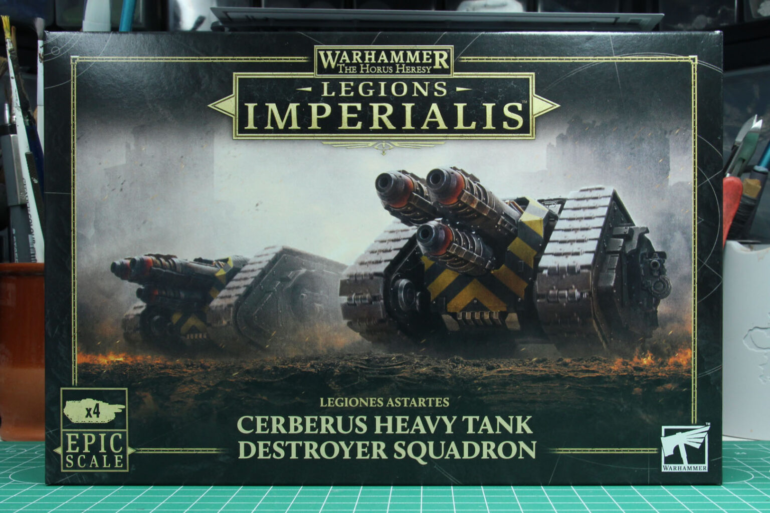 Legions Imperialis – Cerberus Heavy Tank Destroyer Squadron ...
