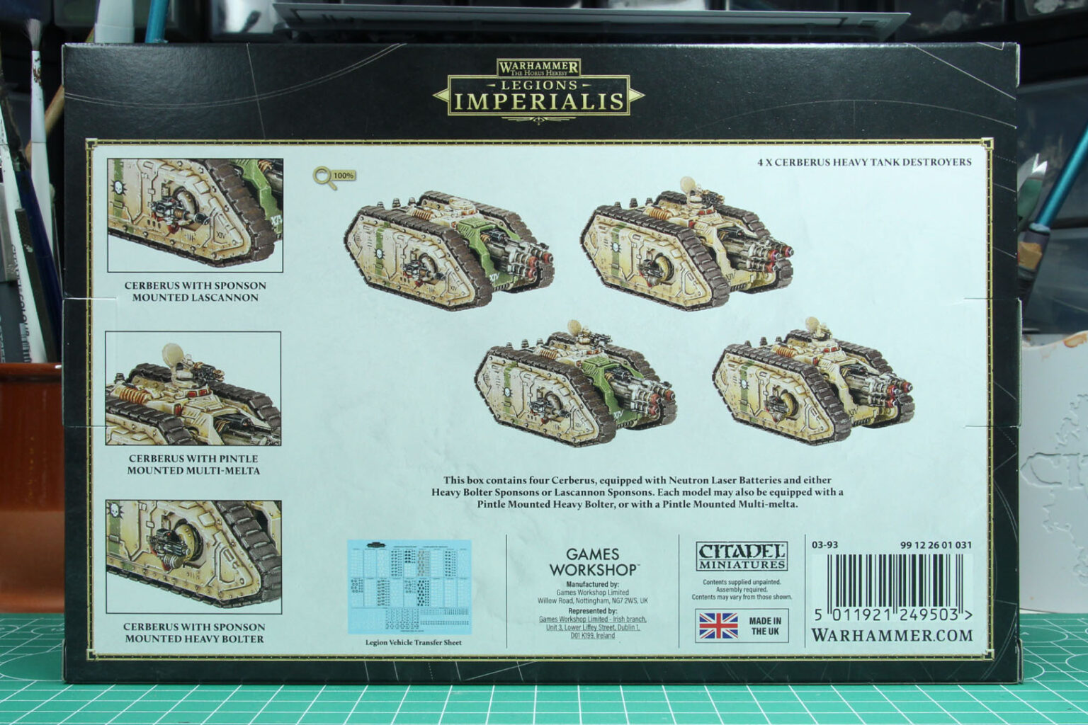 Legions Imperialis – Cerberus Heavy Tank Destroyer Squadron ...