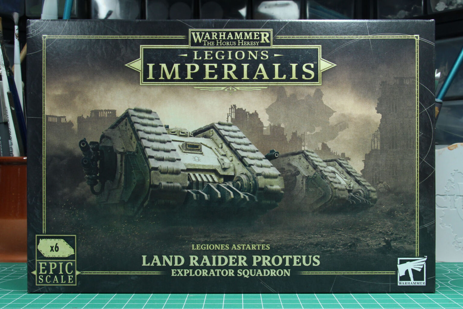 Legions Imperialis – Land Raider Proteus Explorator Squadron ...