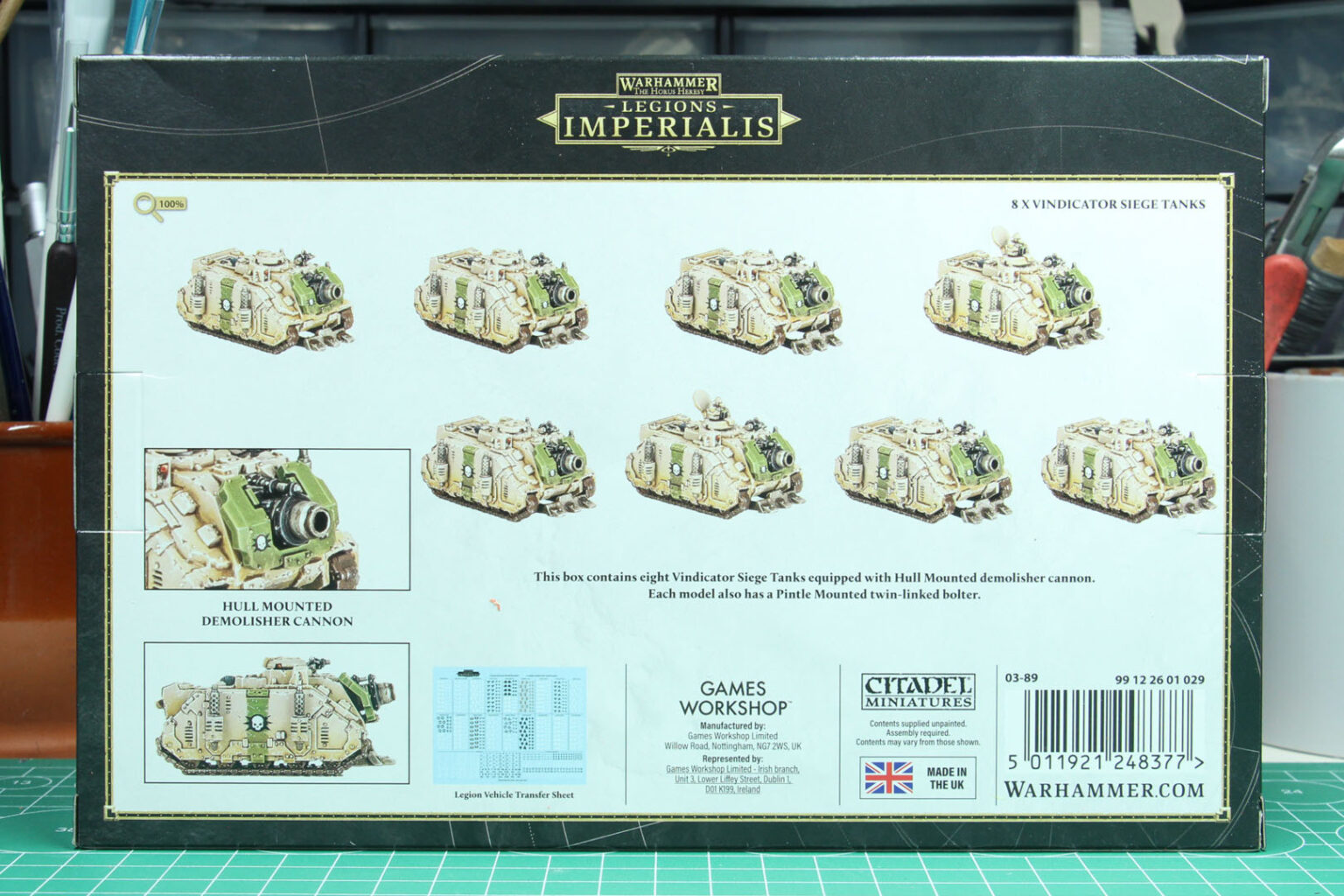 Legions Imperialis – Vindicator Siege Tank Squadron « chaosbunker.de