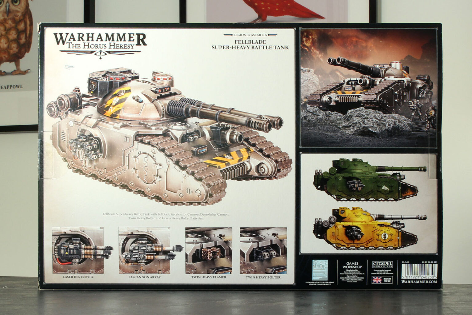 Horus Heresy – Legiones Astartes Fellblade Super-Heavy Battle Tank ...